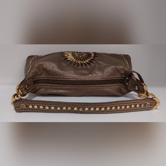 Junior Drake | Bags | Vintage Metallic Gold Studded Bag | Poshmark